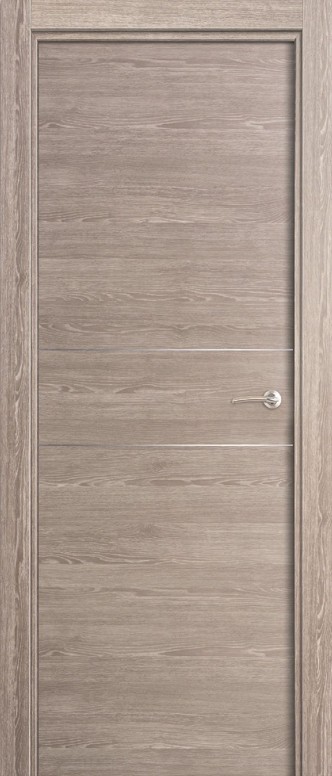 PUERTA LAMINADA BLOCK Fresado Viva Metal - Roble Finlandés